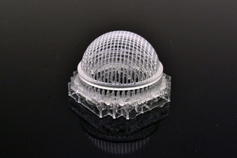 3D Printed Clear/Transparent Prototype: Mesh Filter for Auto Parts ...