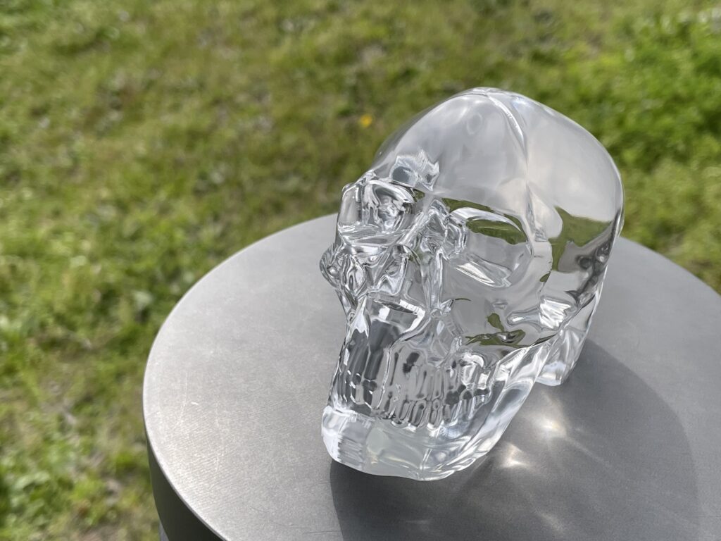Portfolio Updated "Acrylic Skull" - INAC